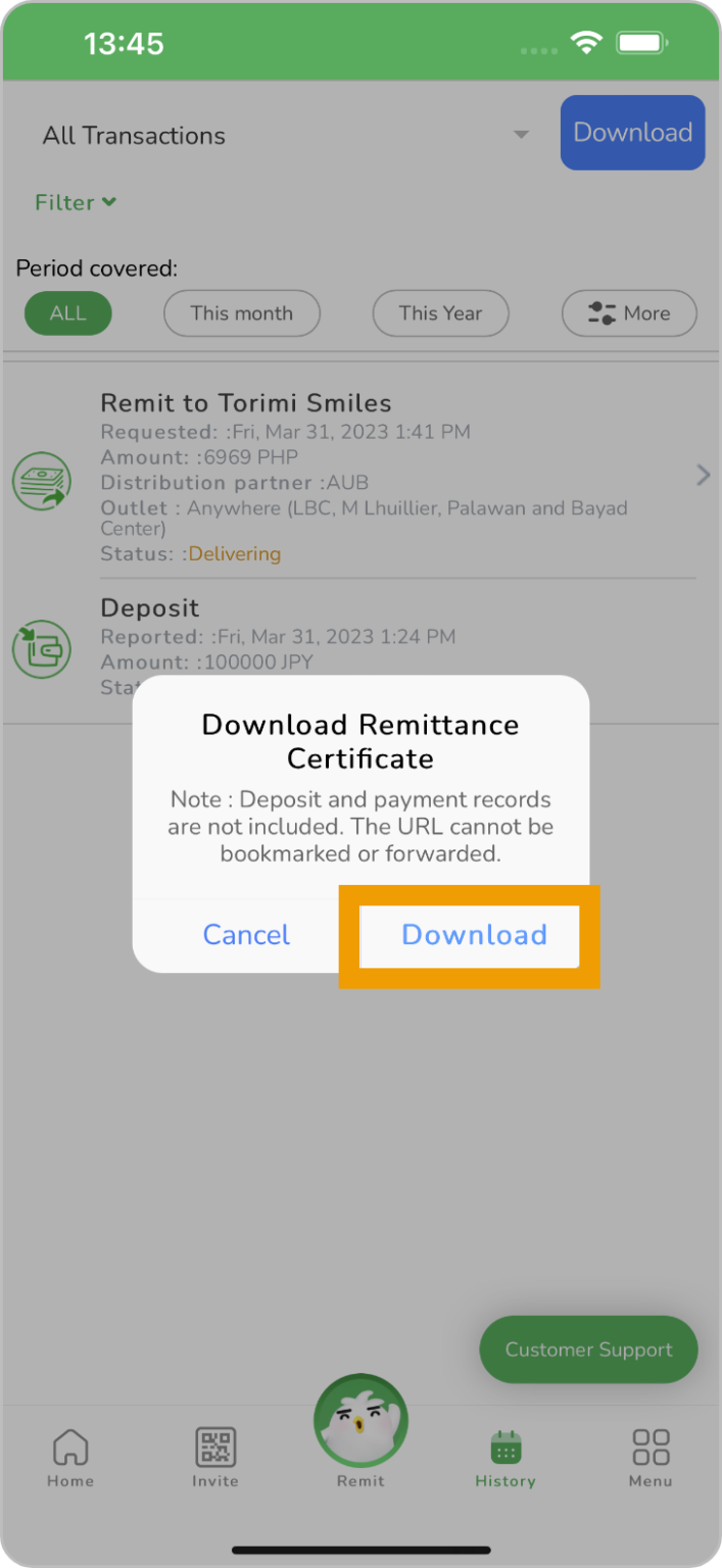 Remittance Certification Guidelines | Smiles