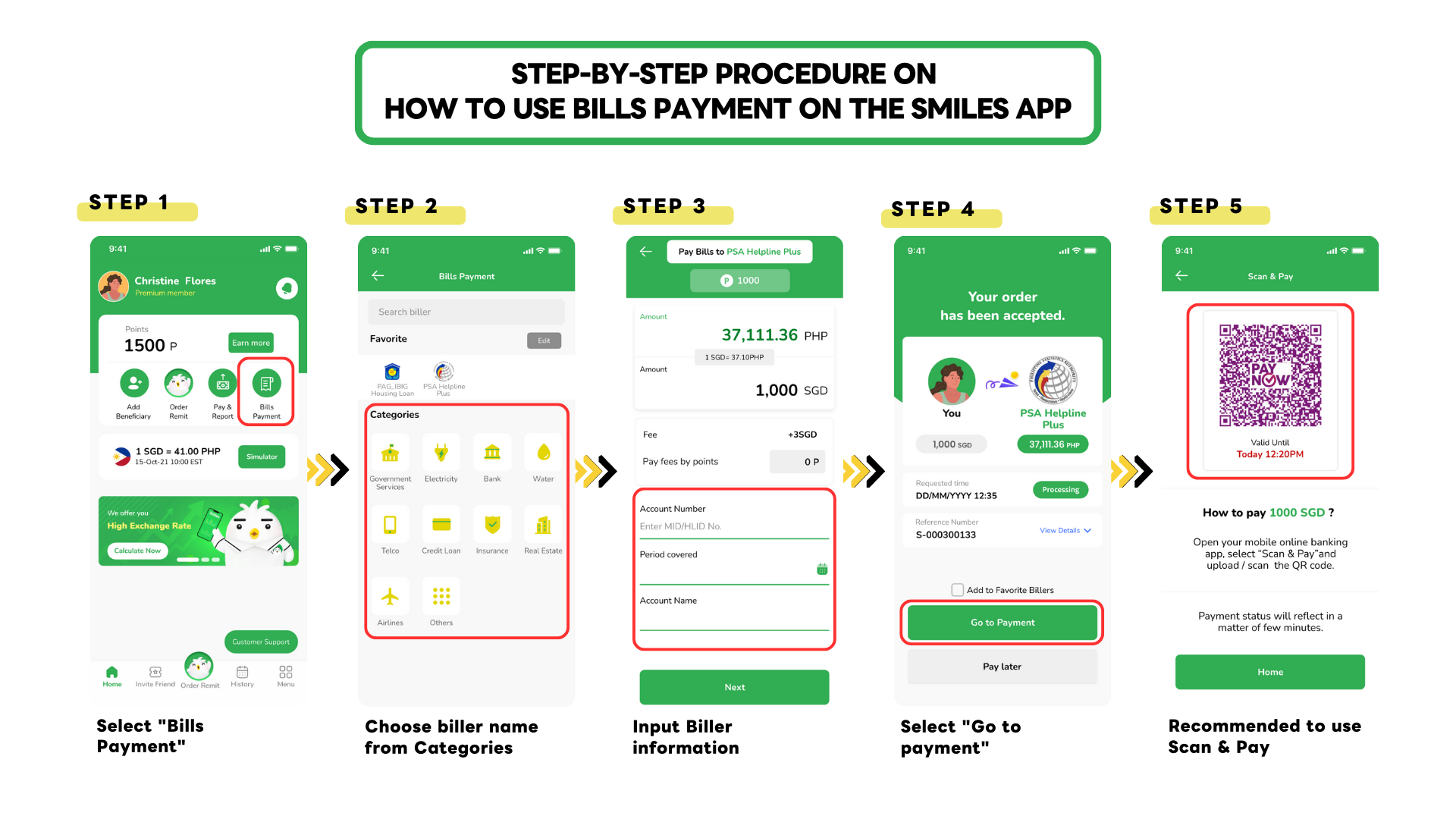 Pay your Bills from Singapore to the Philippines with Smiles | Smiles ...